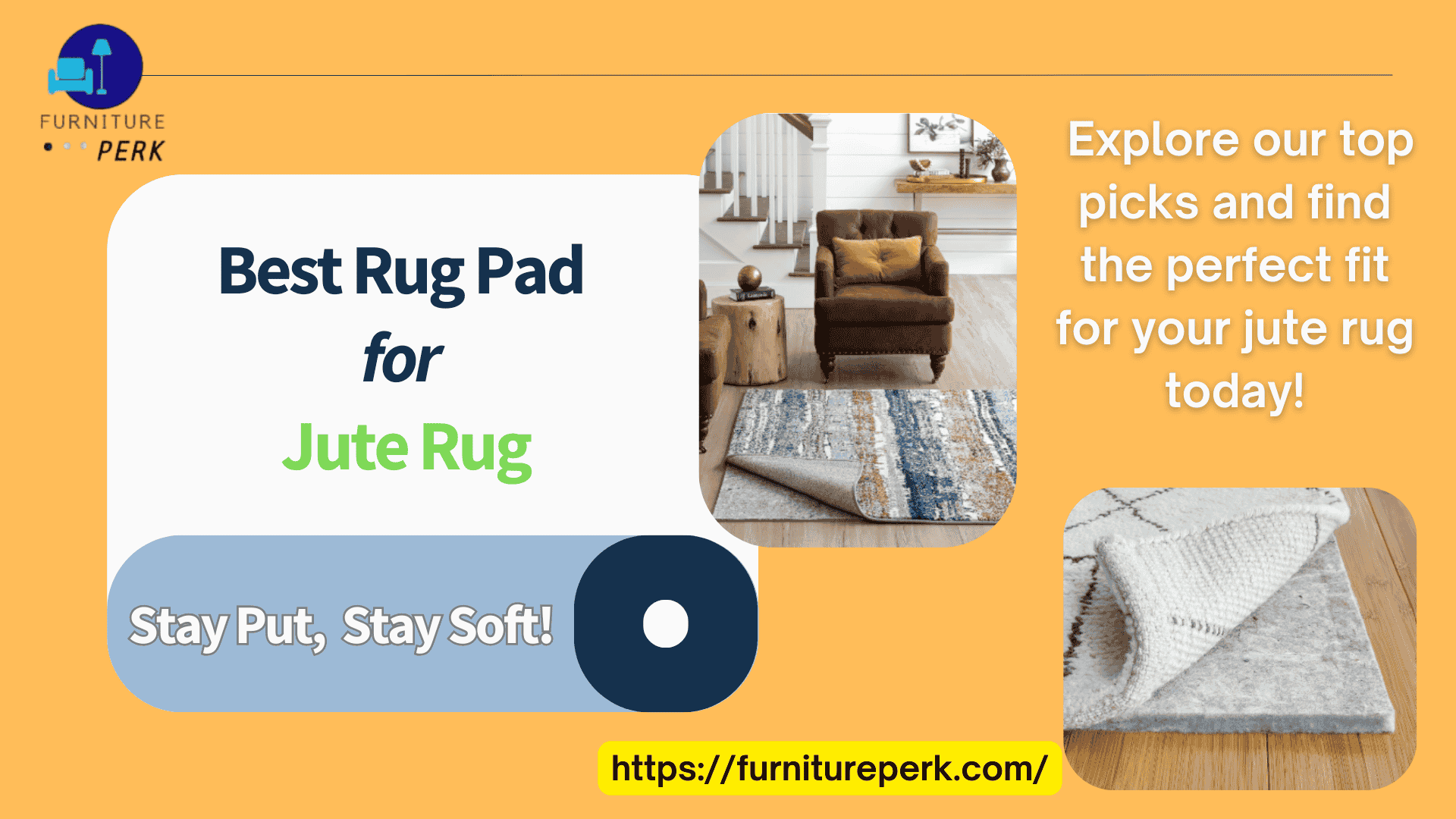 🌿Best Rug Pad for Jute Rug- Expert-Tested 4 Picks! - Furniture PERK