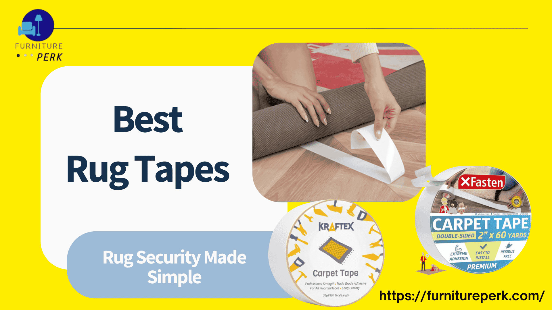 10 Best Rug Tapes (Passed Real-Life Home Tests) - Furniture PERK